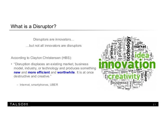 Industry disruptors part 2