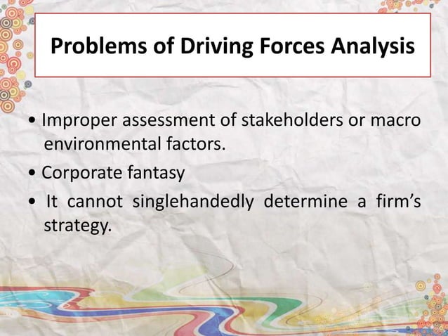 Industry driving forces | PPTX | Business | Business and Finance