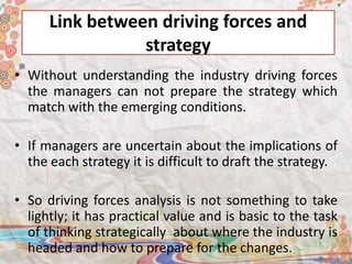 Industry driving forces | PPTX