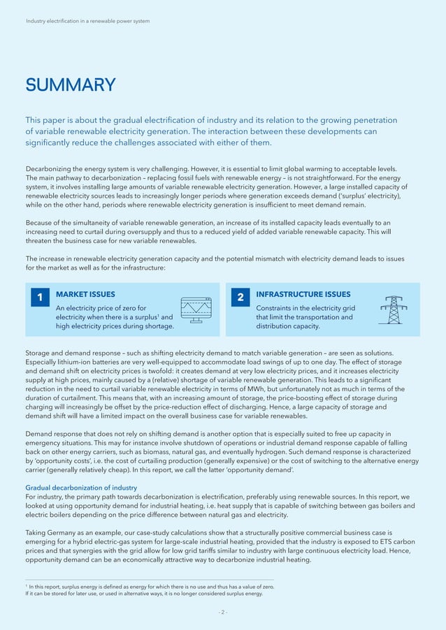 DNV report: Industry electrification | PDF