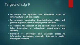 Industry, innovation and infrastructure | PPTX