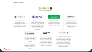 Industry insight into EUREKA Clusters and EUROGIA2020 | PPT