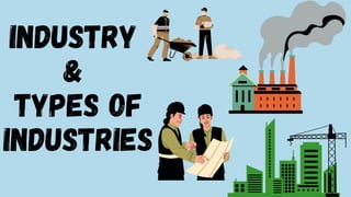 INDUSTRY & TYPES OF INDUSTRY _Meaning of Industry,Primary,Secondary and ...