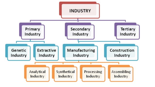 INDUSTRY & TYPES OF INDUSTRY _Meaning of Industry,Primary,Secondary and ...