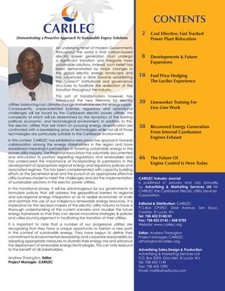 Carilec Industry Journal July 2010 | PDF