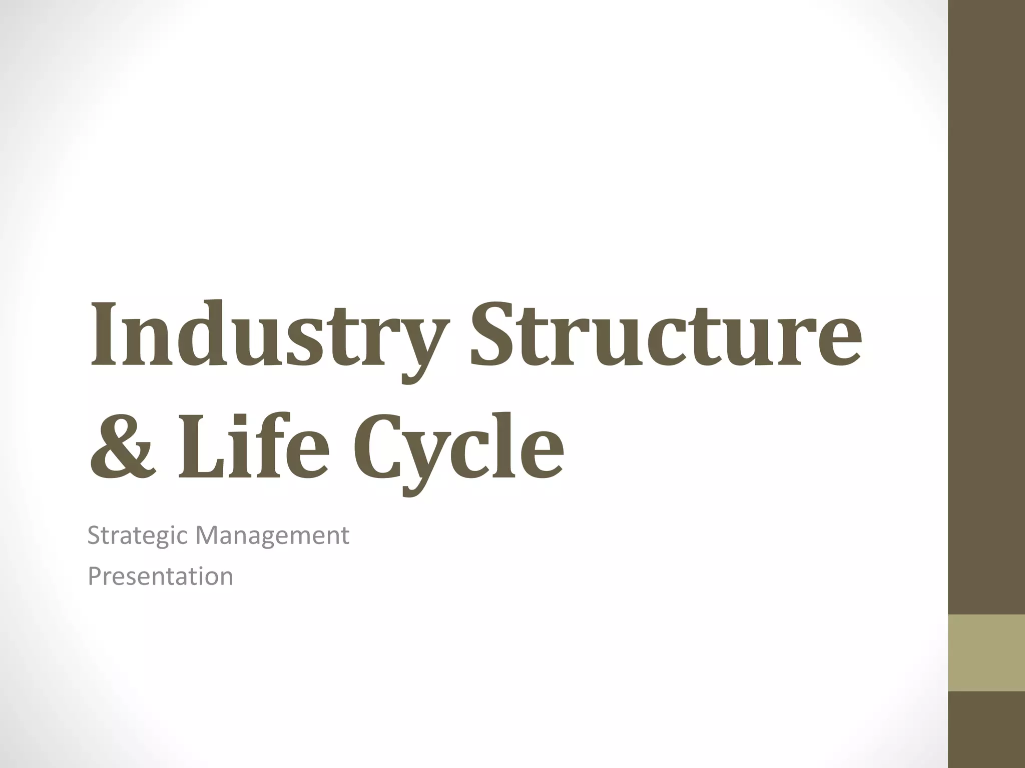 Industry life cycle stages | PPTX