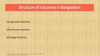 Industry of Bangladesh | PPT