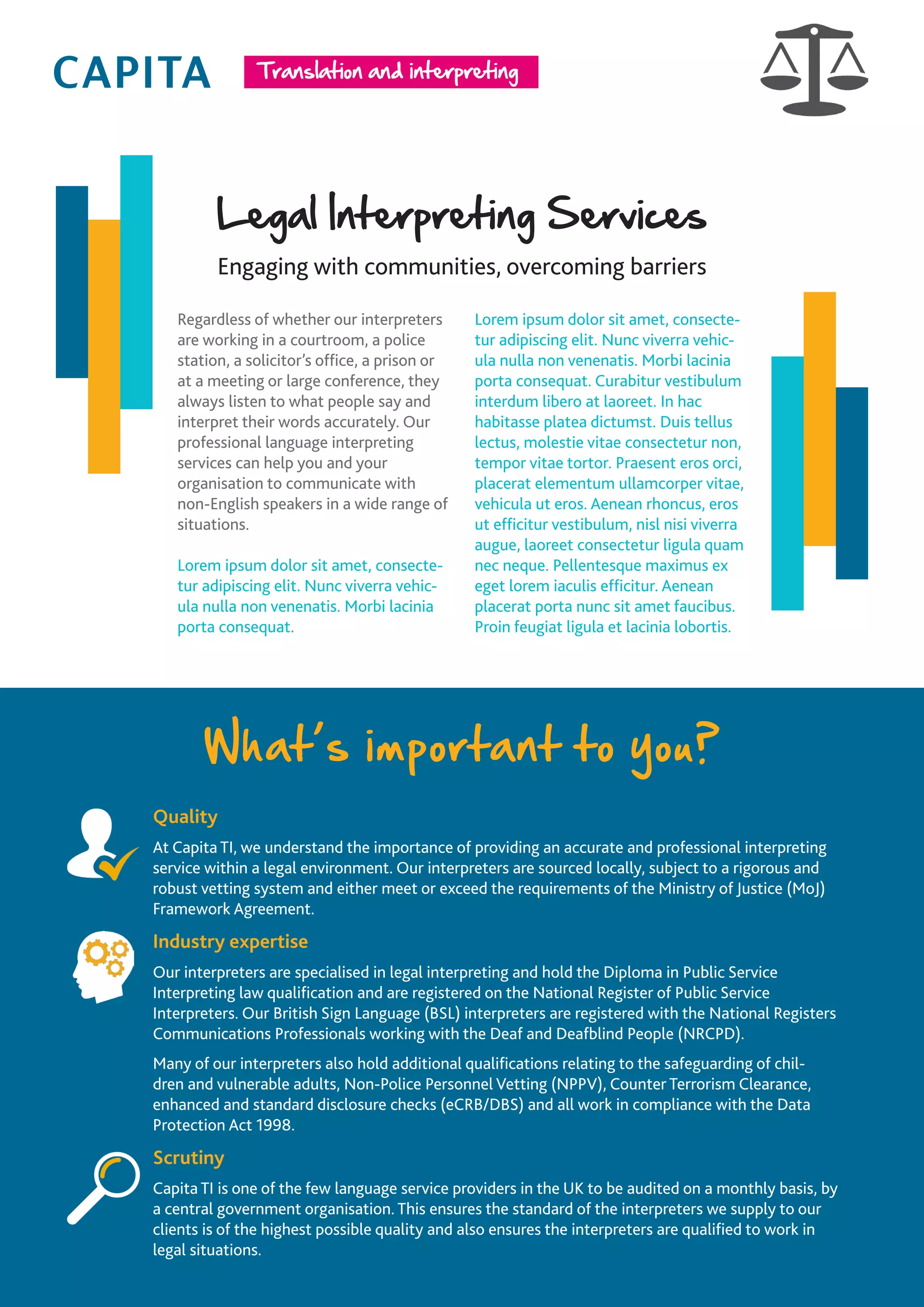 Legal Interpreting 2-Pager | PDF