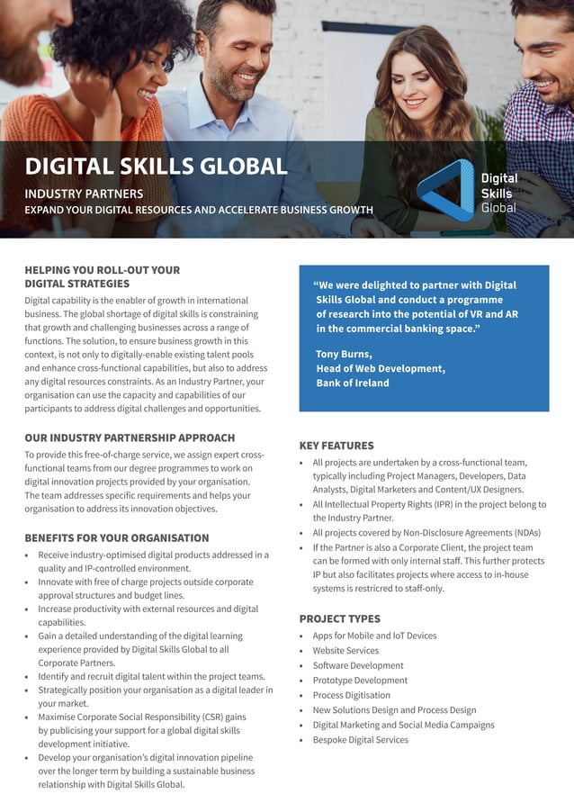 Industry Partner Brochure | PDF