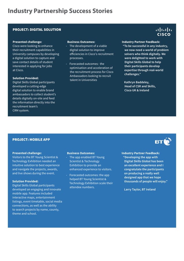 Industry Partner Brochure | PDF