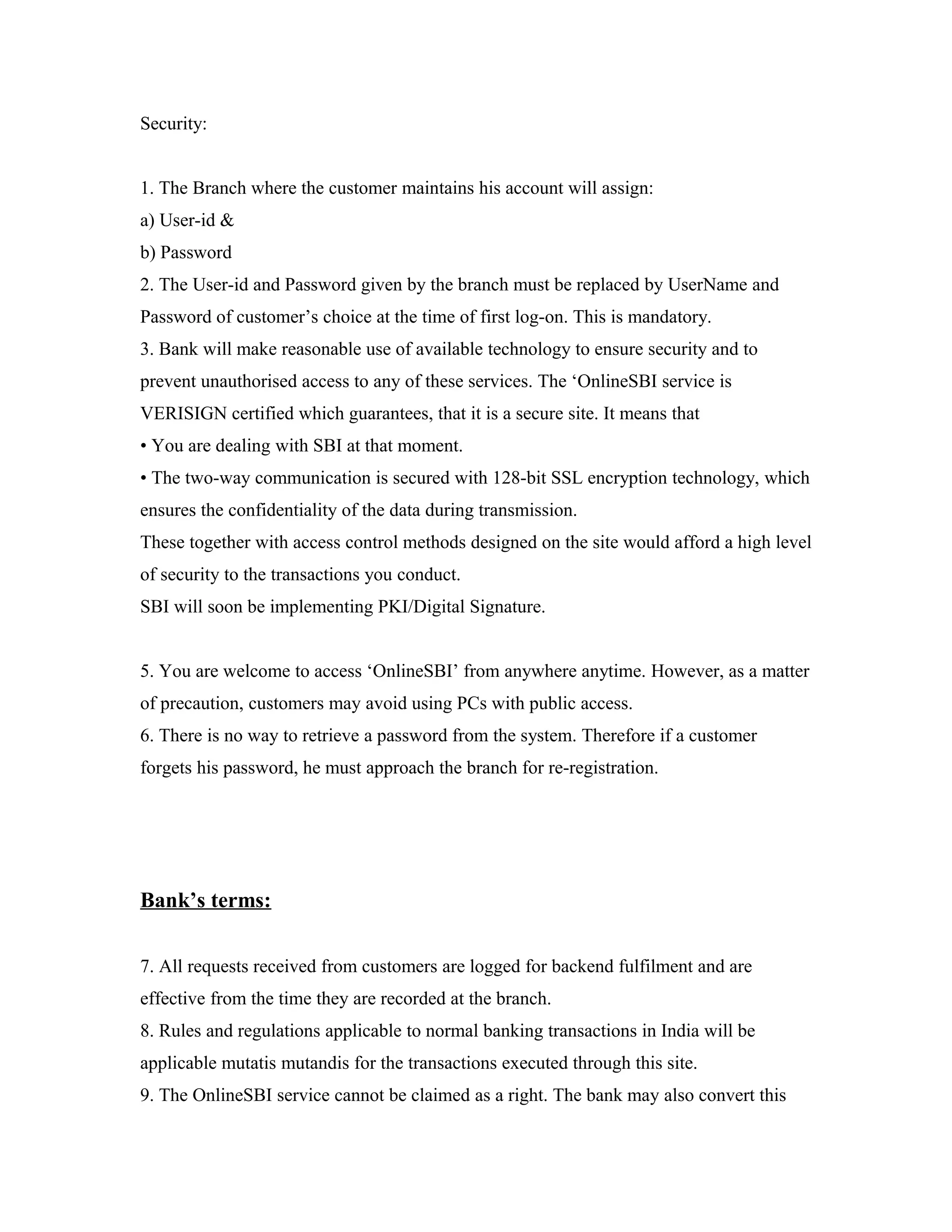 Comparitive analysis of sbi bank and icici bank | DOC