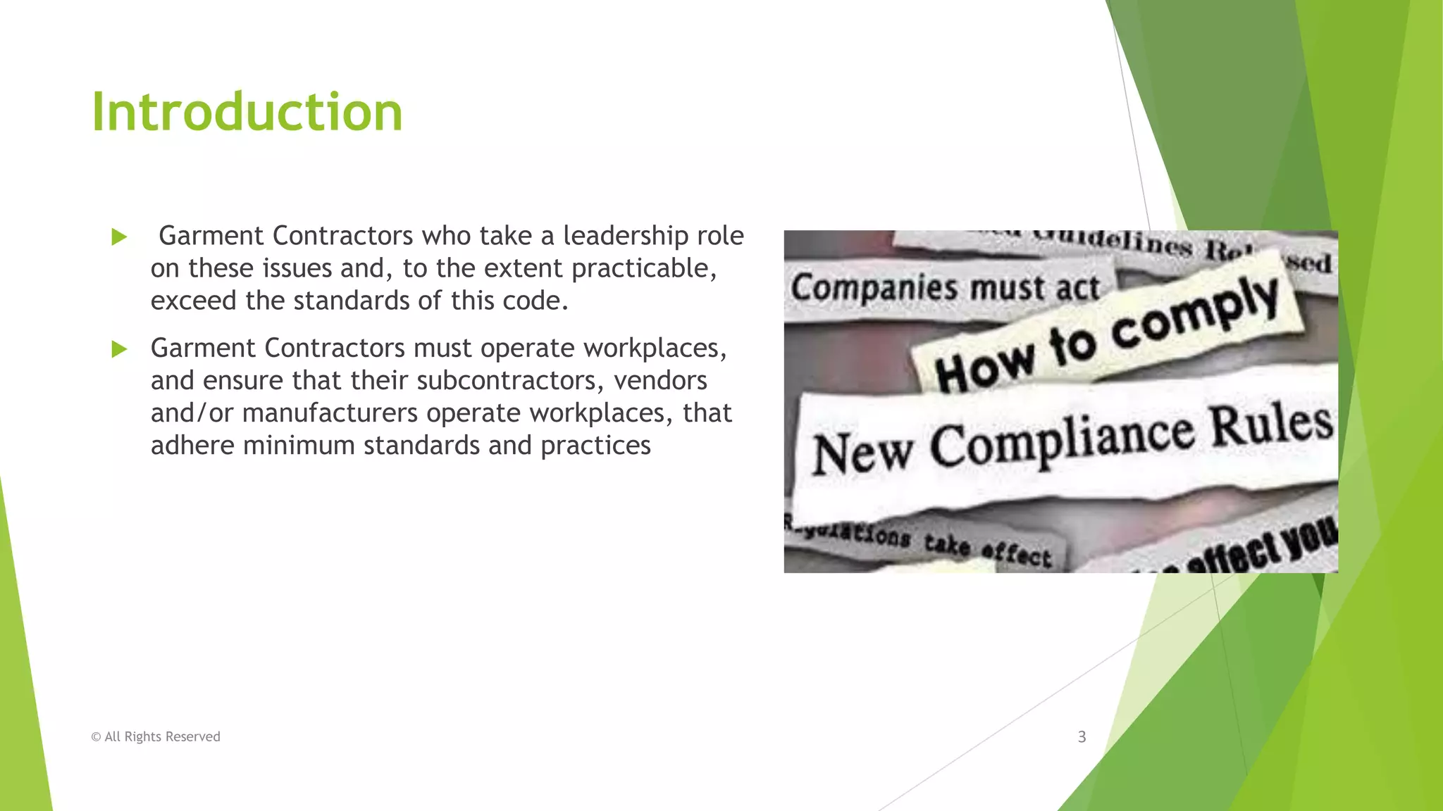 Industry Regulations and Organisational Requirements | PPT