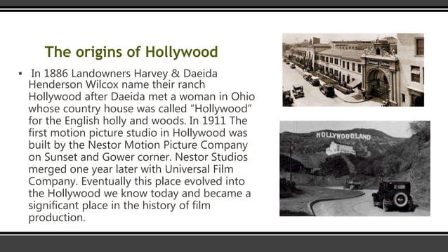 hollywood research | PPT