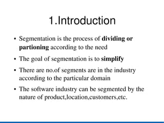 Industry segments | PDF | Business | Business and Finance
