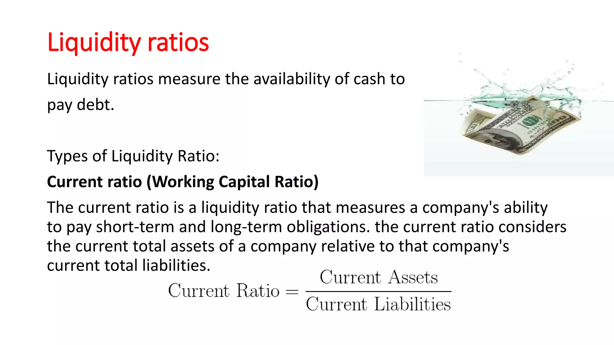 Industry specific ratios and Financial Ratios | PPTX