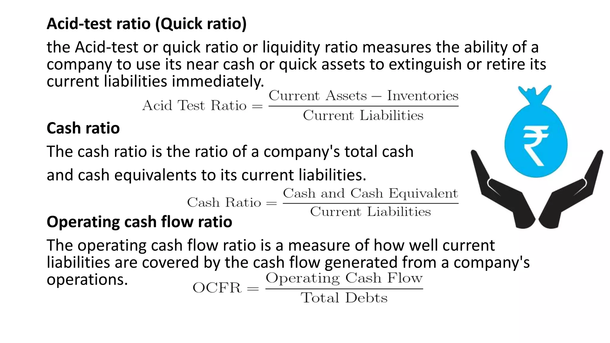 Industry specific ratios and Financial Ratios | PPTX