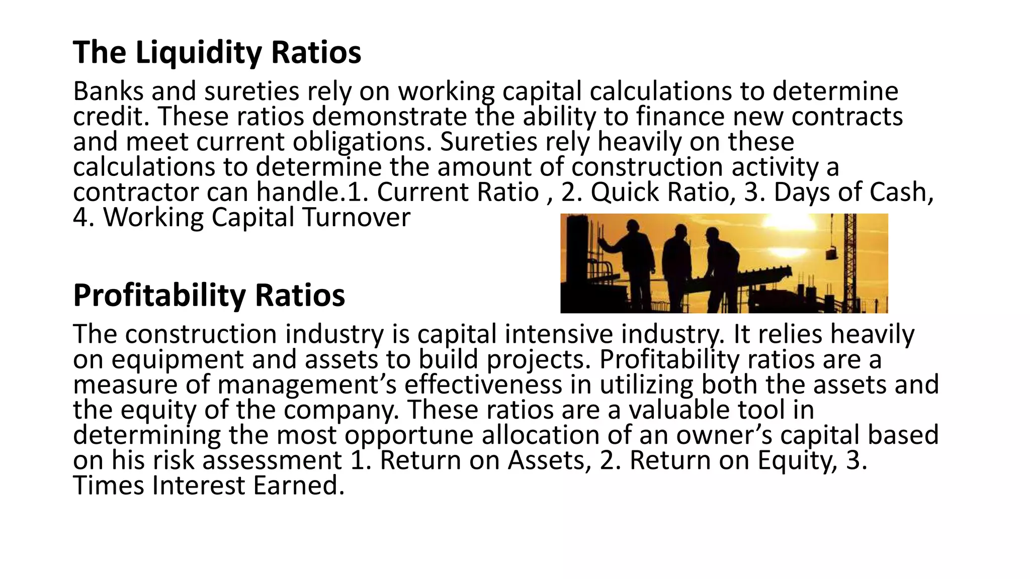 Industry specific ratios and Financial Ratios | PPTX