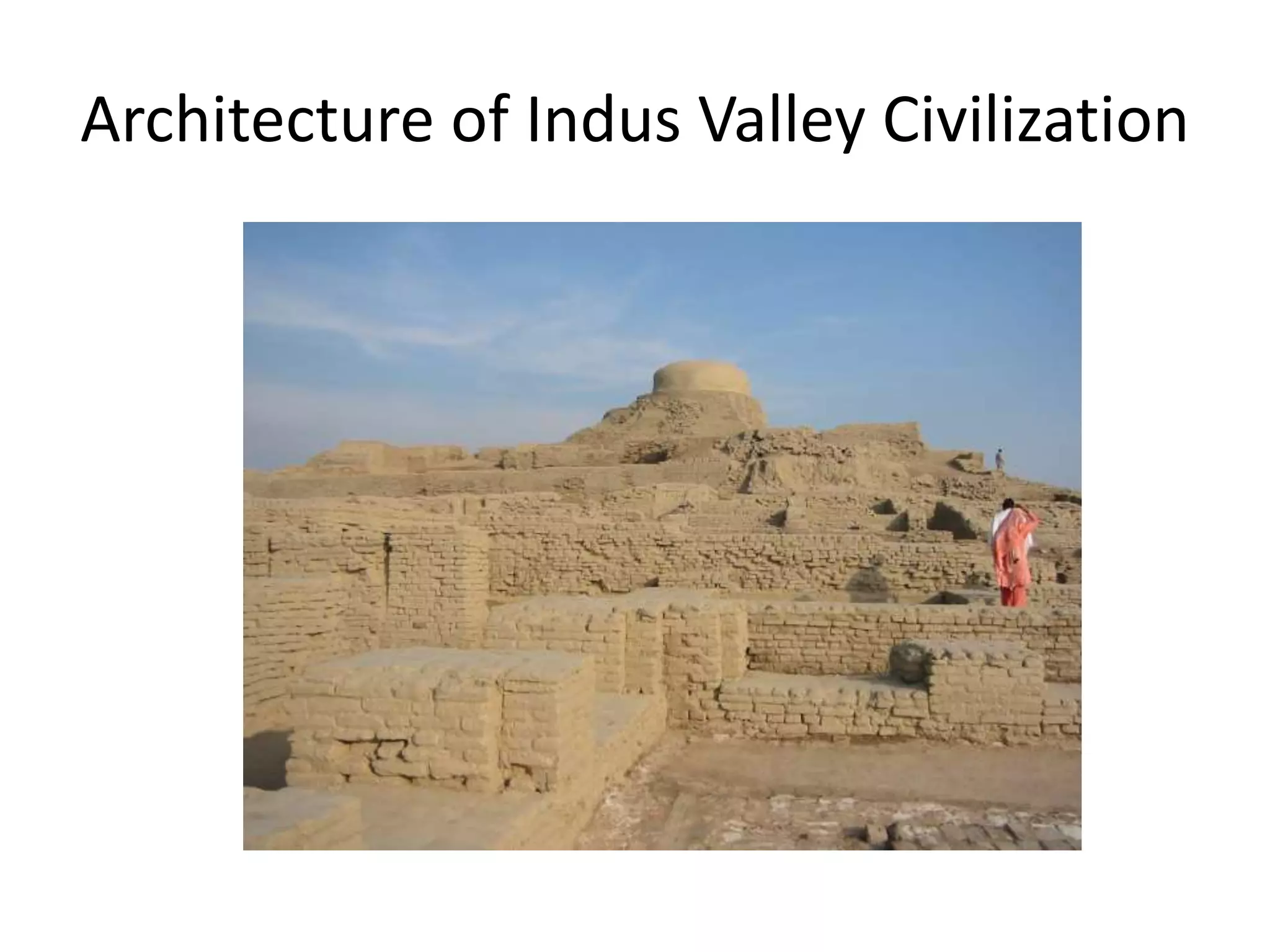 Indus valley Architecture | PPTX