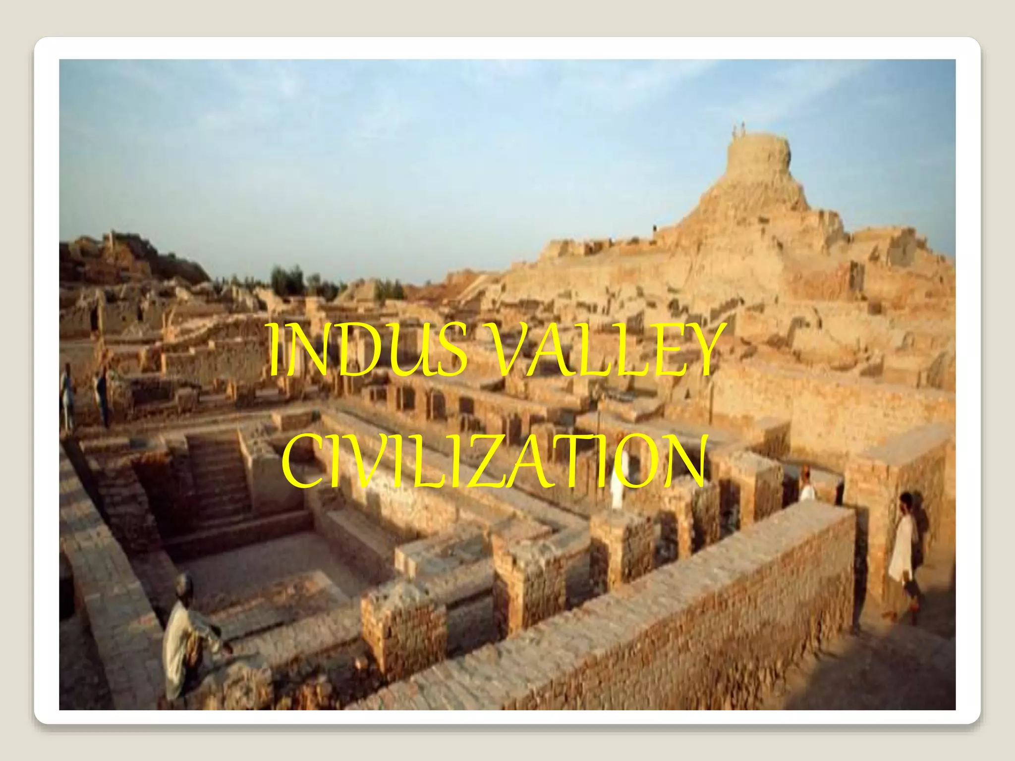 Indus valley features and fall of indus valley | PPTX