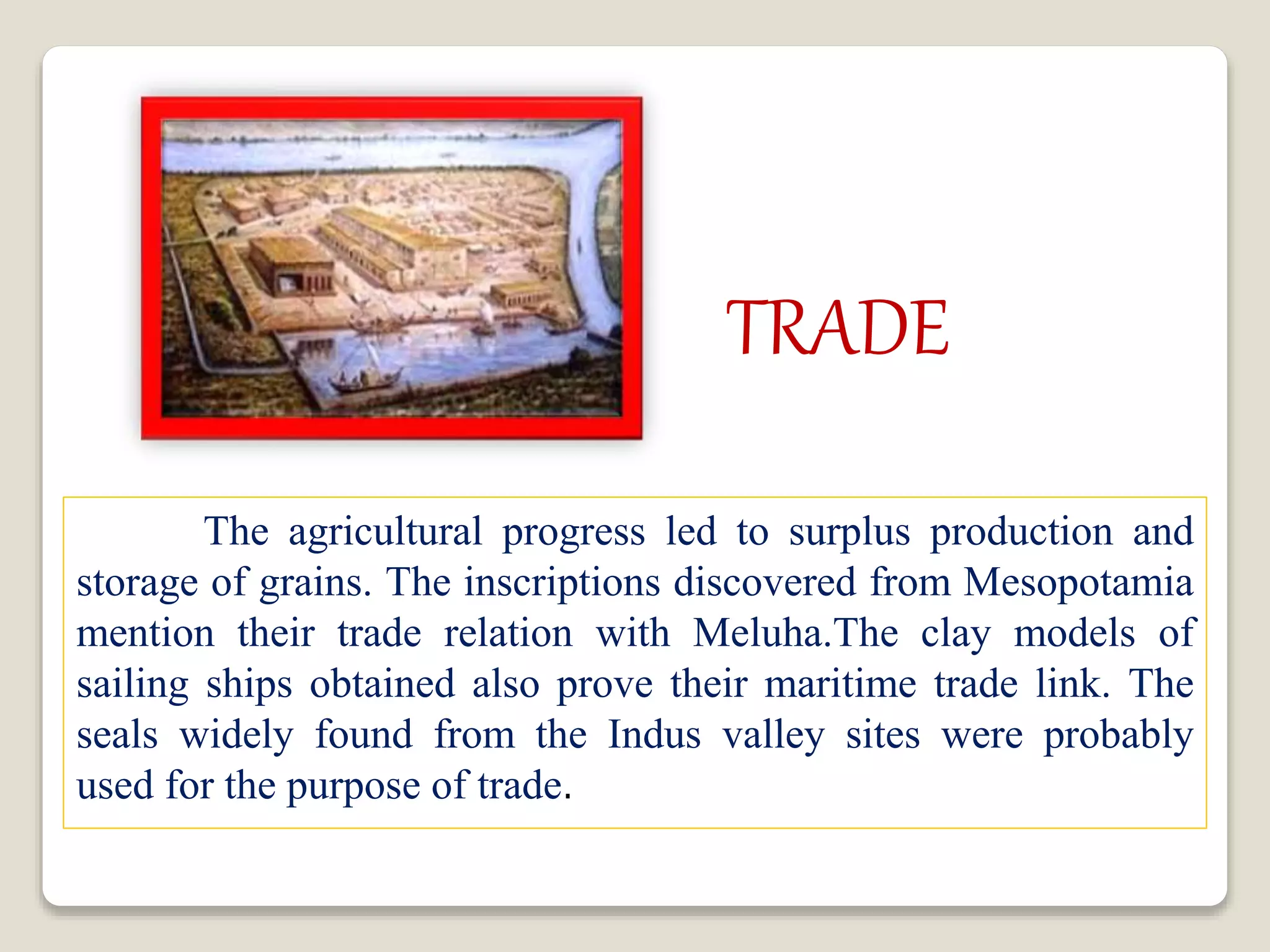 Indus valley features and fall of indus valley | PPTX