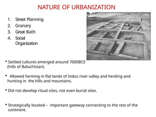 Indus valley civilization and its architecture | PPTX