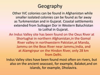 Indus valley civilisation | PPTX