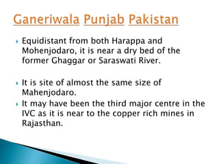 Indus valley civilisation sites | PPTX