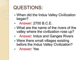Indus Valley | PPT