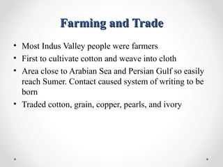 Indus valley civilization | PPT | Geography | Science