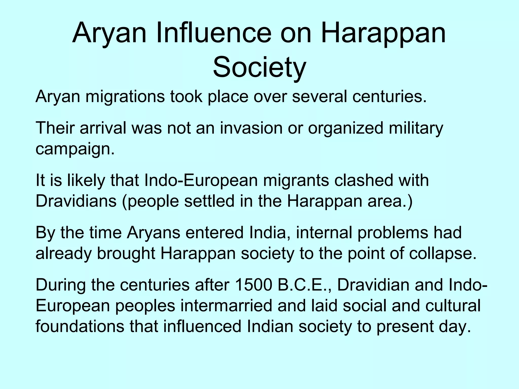 Indus valley civilization ppt | PPT