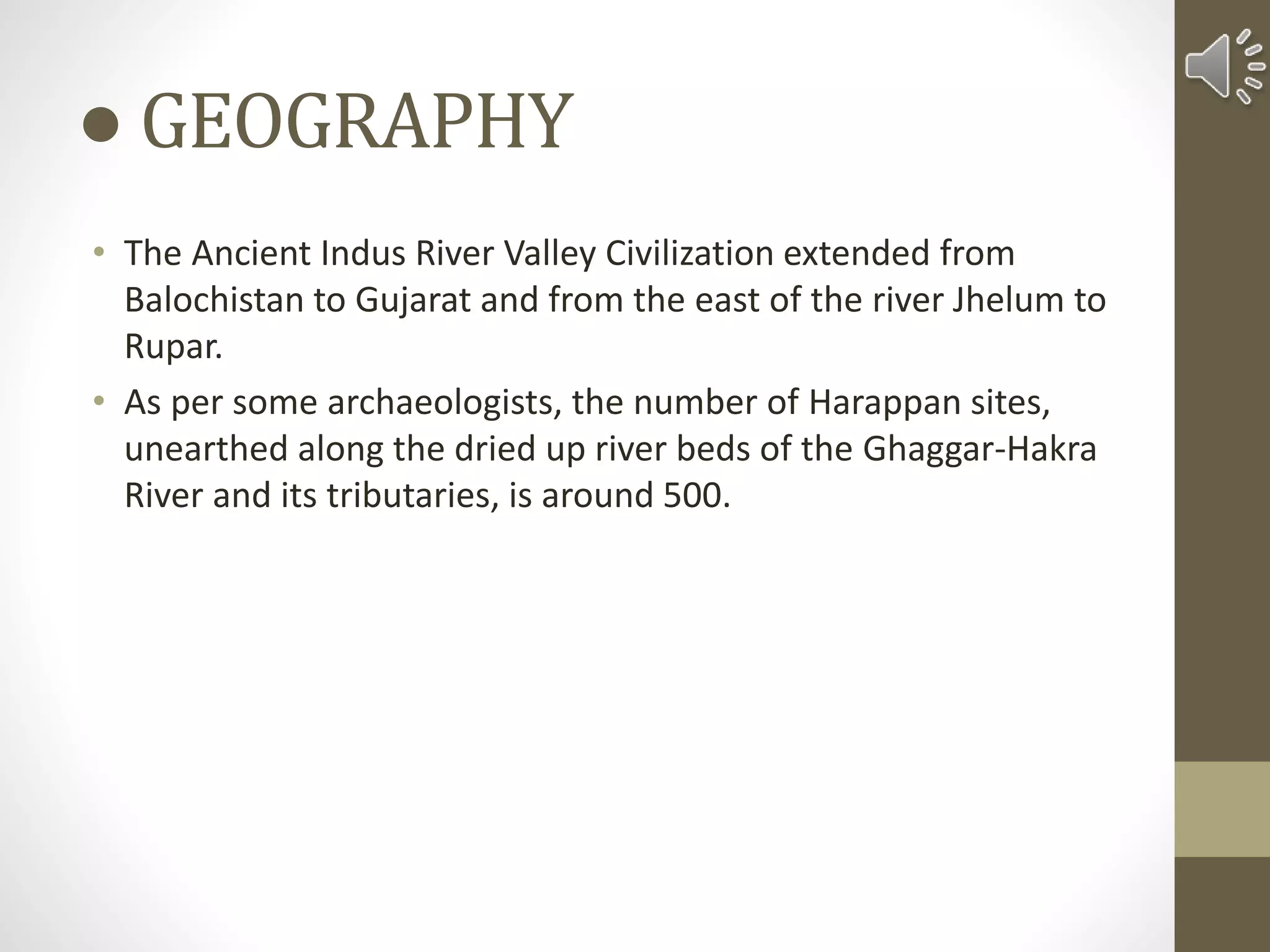 Indus valley civilization | PPTX