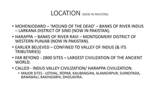 Indus valley civilization | PPT