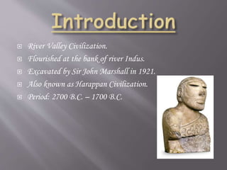 Indus valley civilization | PPTX