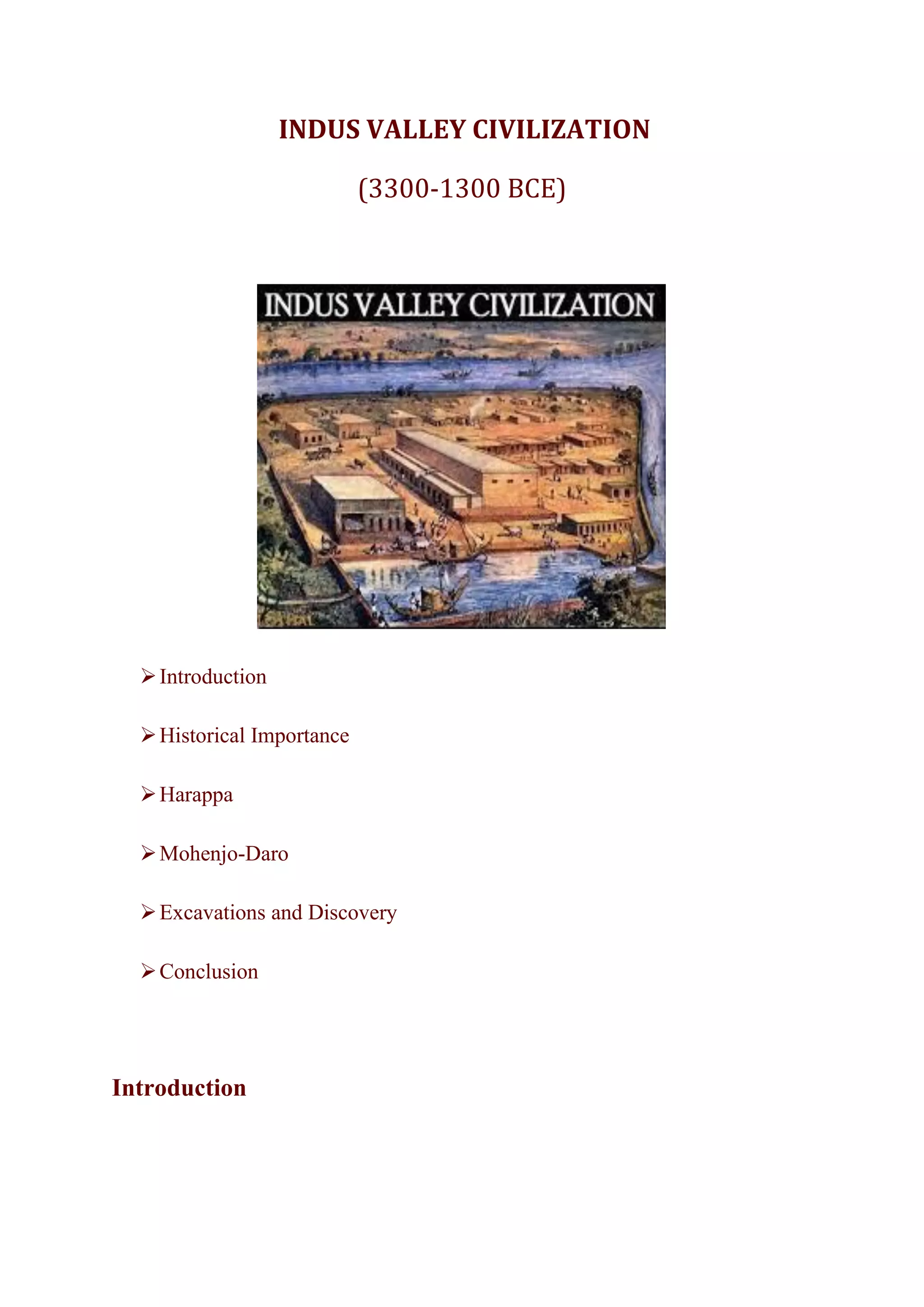 Indus Valley Civilization | PDF
