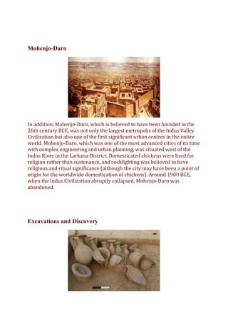 Indus Valley Civilization | PDF | Asia Travel | Travel Locations