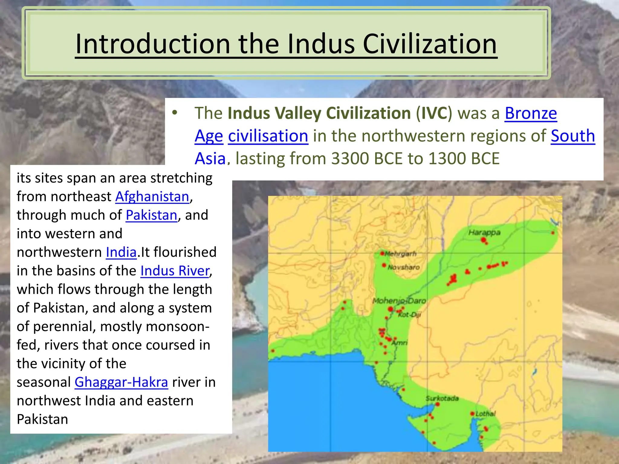 Describing Indus valley art and Civilization | PPTX