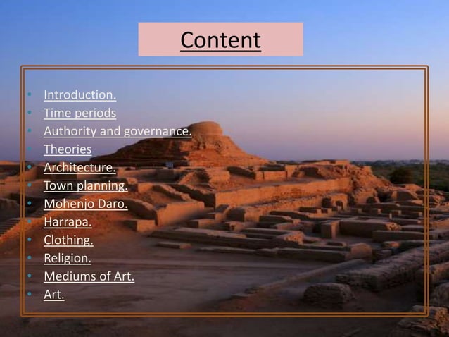 Describing Indus valley art and Civilization | PPTX