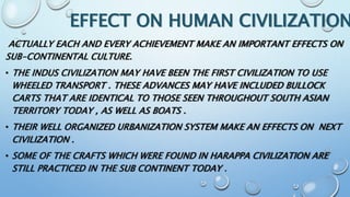 Indus valley civilization | PPTX