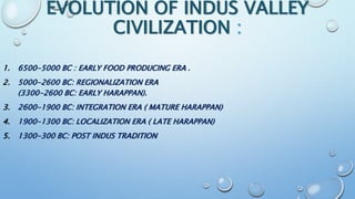 Indus valley civilization | PPTX