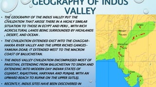 Indus valley civilization | PPTX