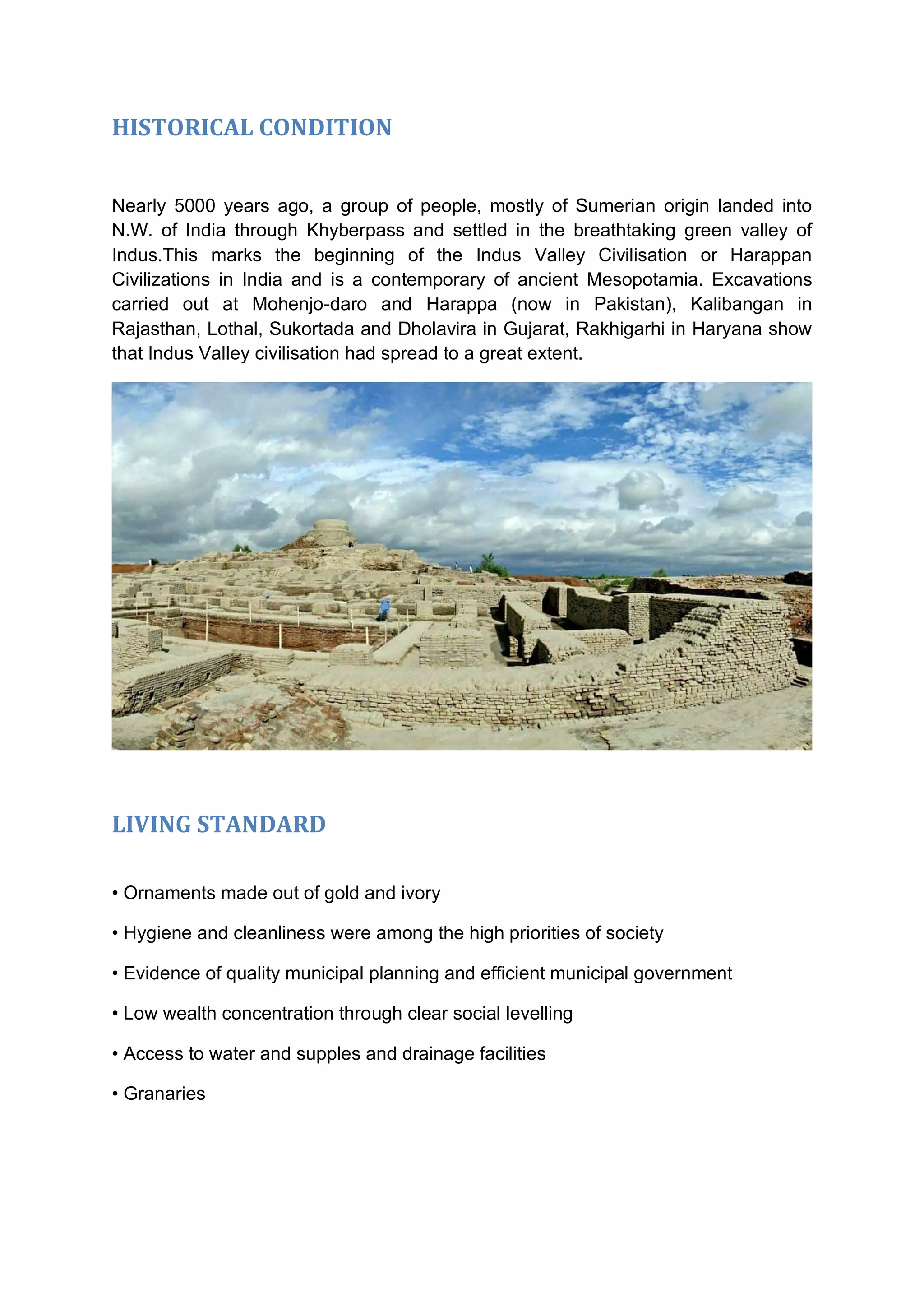Indus valley civilization | PDF