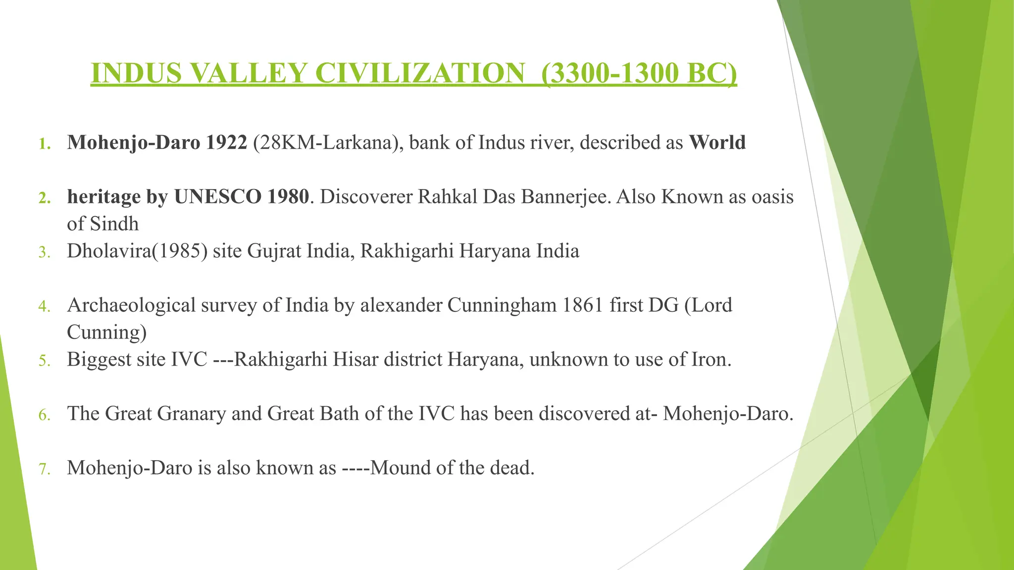 INDUS VALLEY CIVILIZATION (3300-1300 BC).pptx