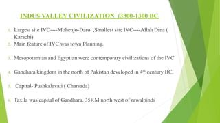 INDUS VALLEY CIVILIZATION (3300-1300 BC).pptx