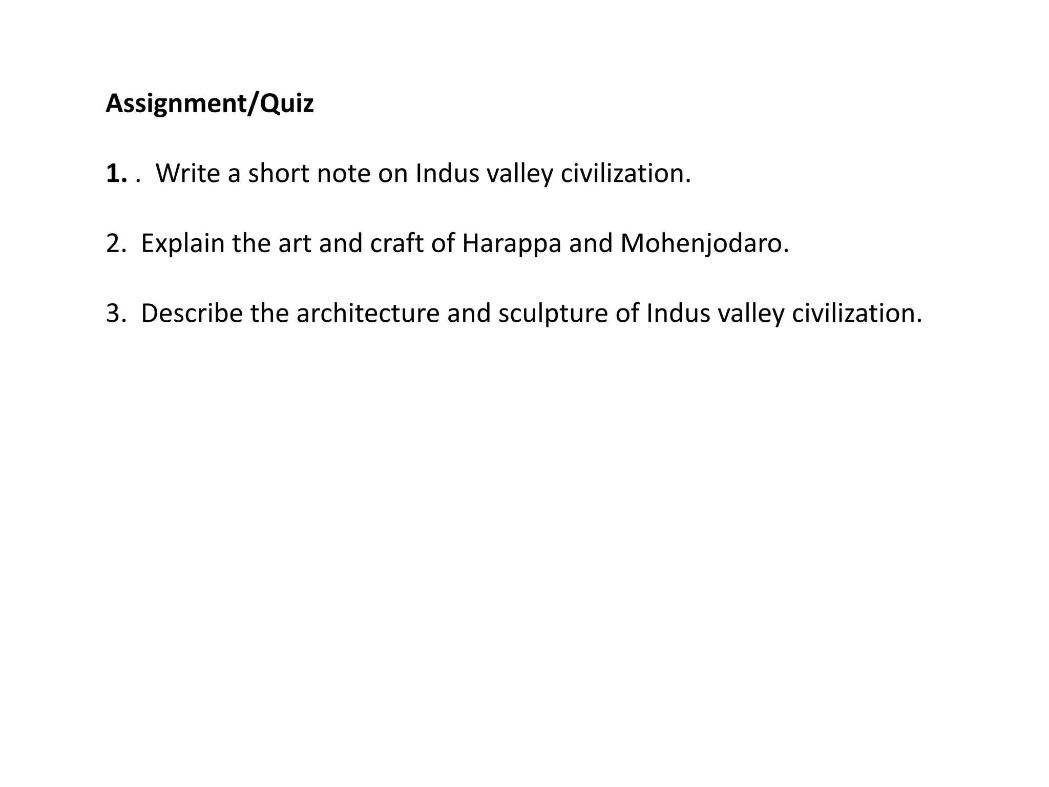 Indus Valley Civilization Art.pdf