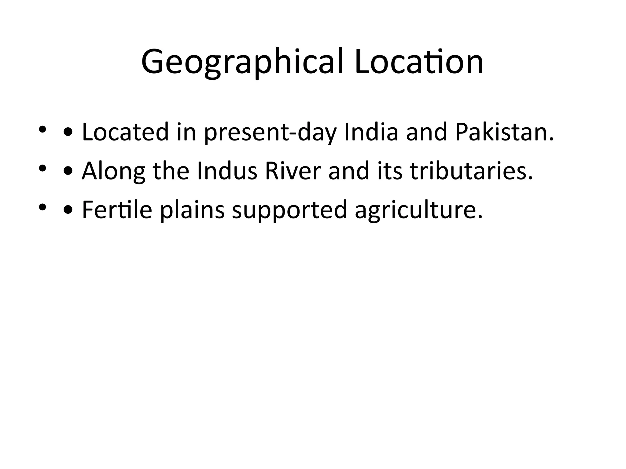 Indus Valley Civilization Presentation Short Pptx