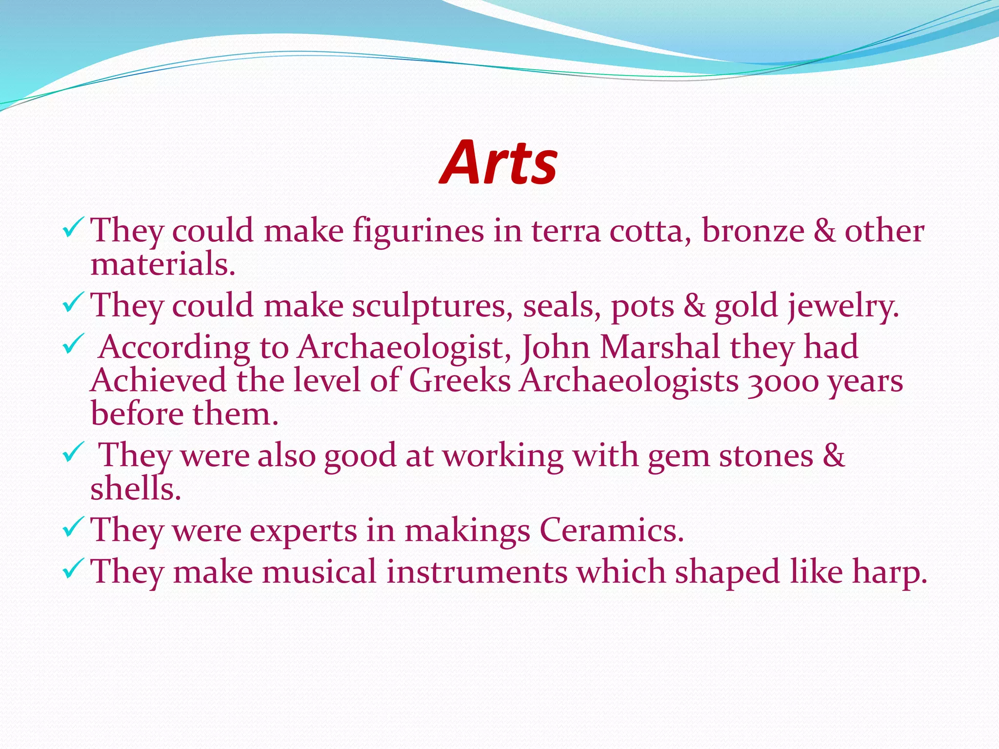 Indus valley civilization slides | PPTX