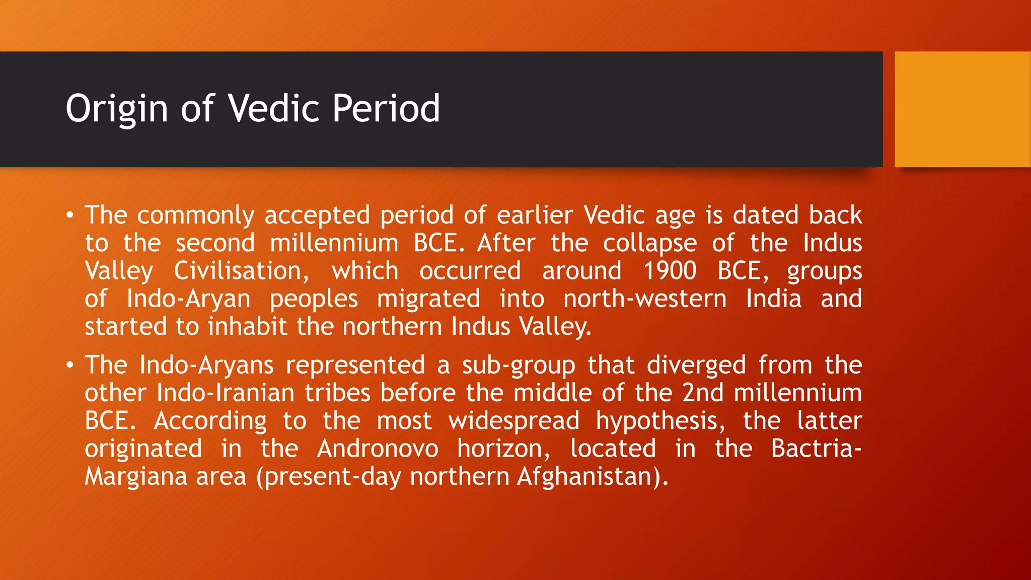 Indus valley civilization and vedic period | PPTX
