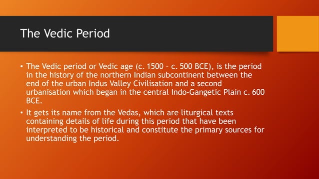 Indus valley civilization and vedic period | PPTX | Hinduism | Religion ...