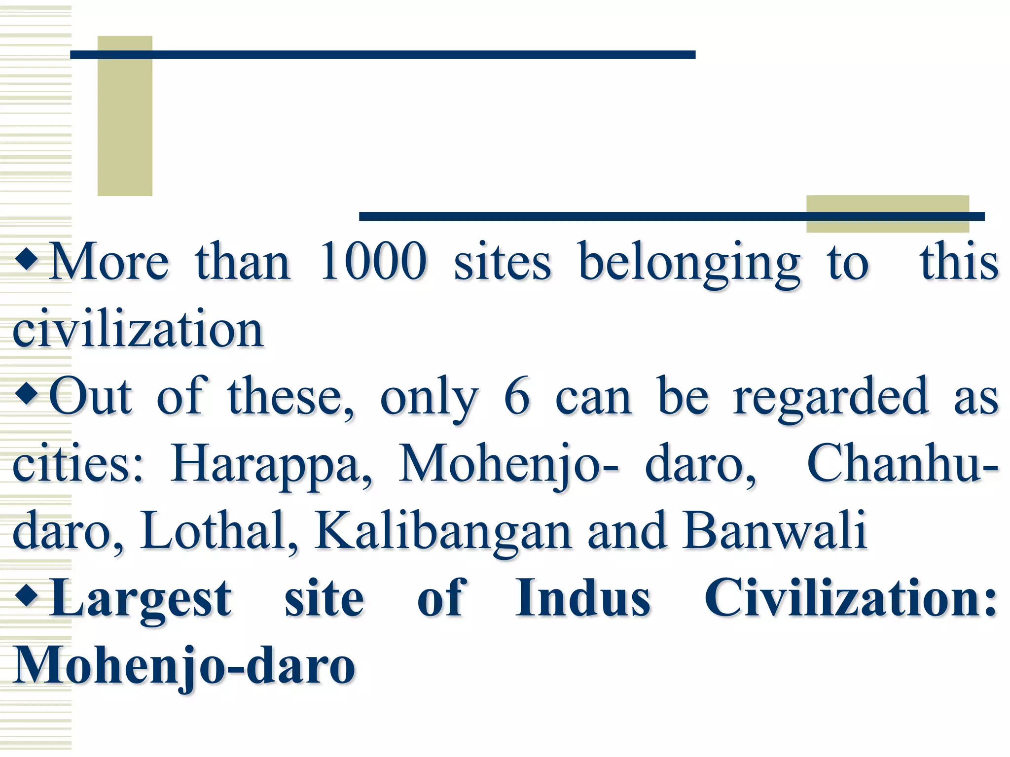 Indus valley civlization | PPT