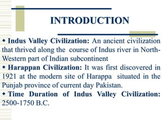 Indus valley civlization | PPT